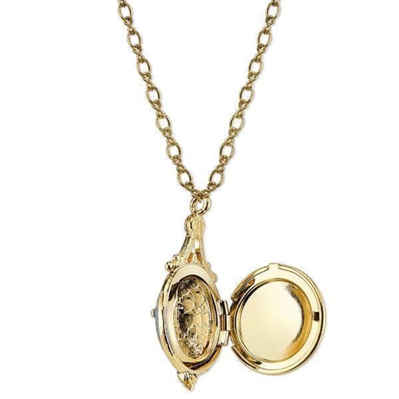 Mary and Jesus Locket Necklace 18 Inches - Etsy