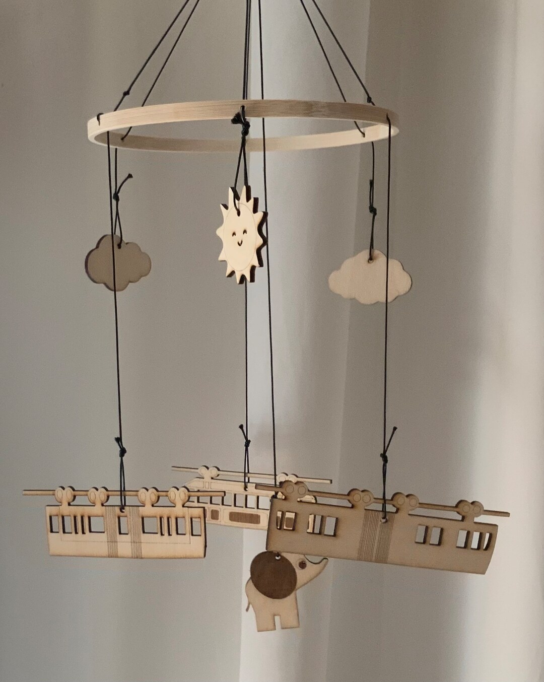 Mobile Suspension Railway and Tuffi - Etsy