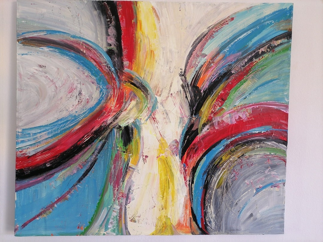 Woman Shape whirl of Colours Figura Di Donna vortice Di - Etsy