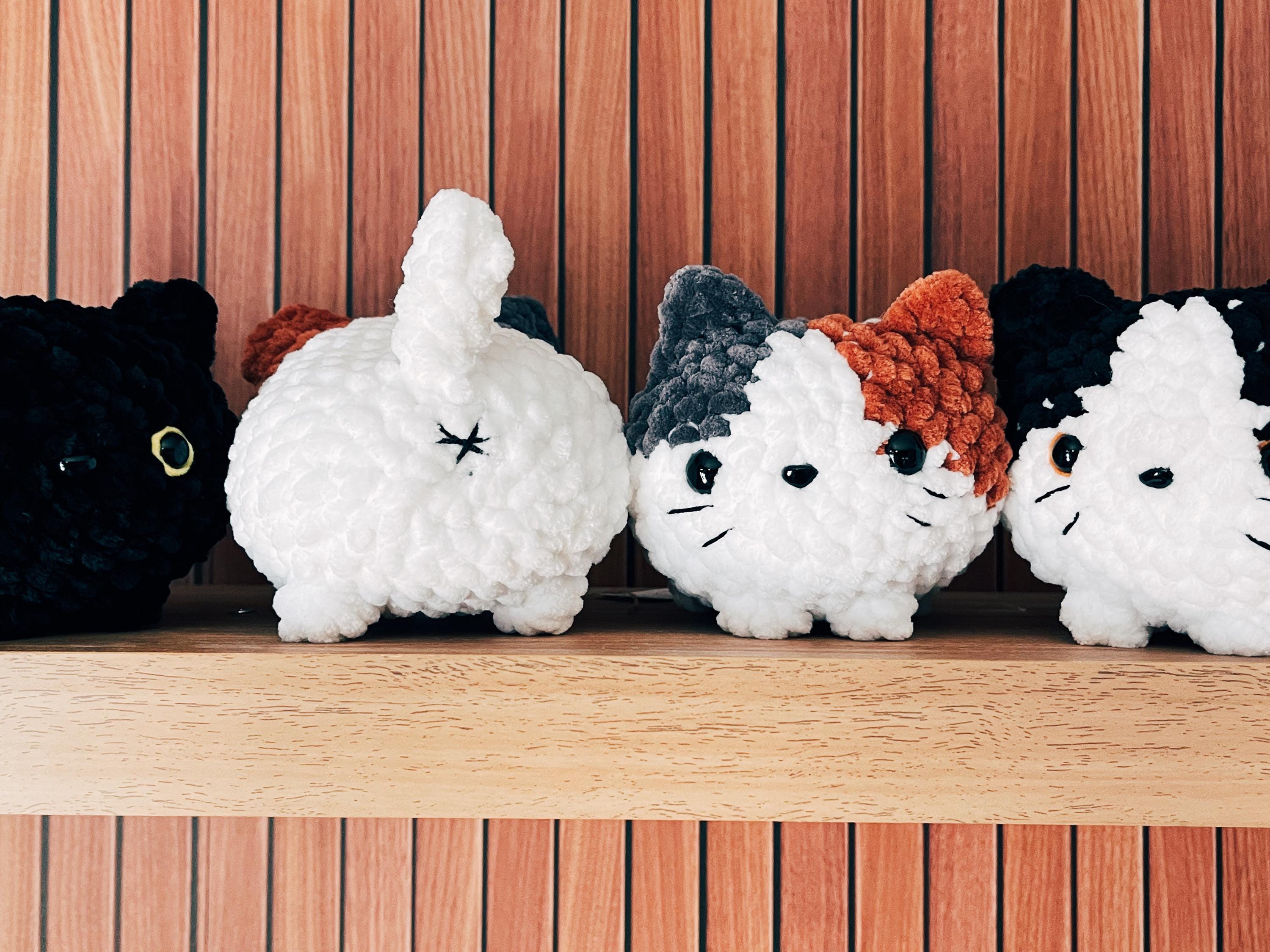 Cute Mochi Loaf Cats Amigurumi Crochet Pattern - NO SEW and Quick! - Etsy