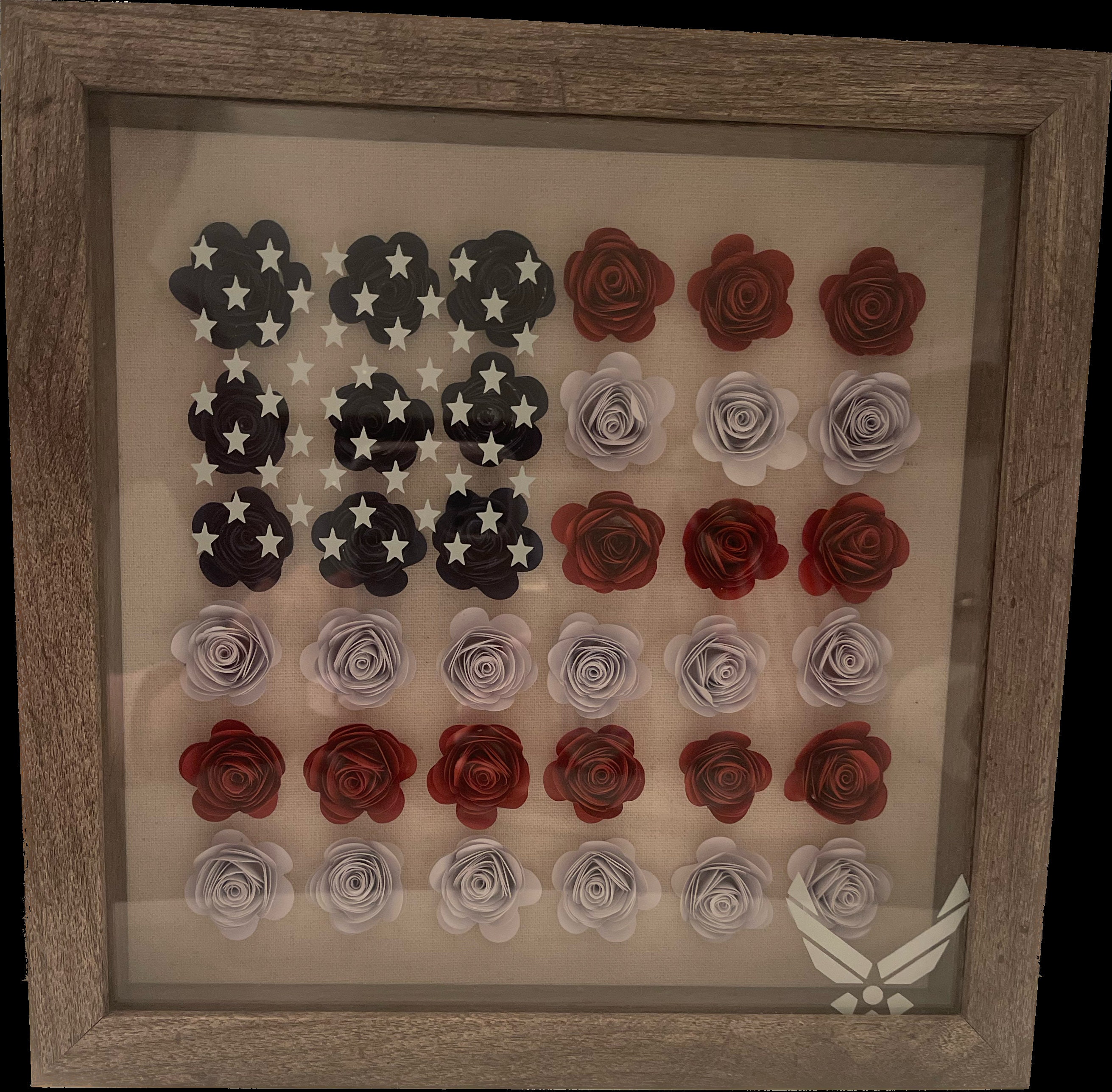 Military Shadow Box Patriotic Shadow Box US Armed Forces - Etsy