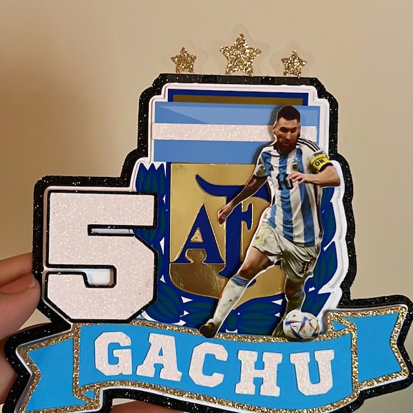 Lionel Messi Cake Topper - Etsy Australia