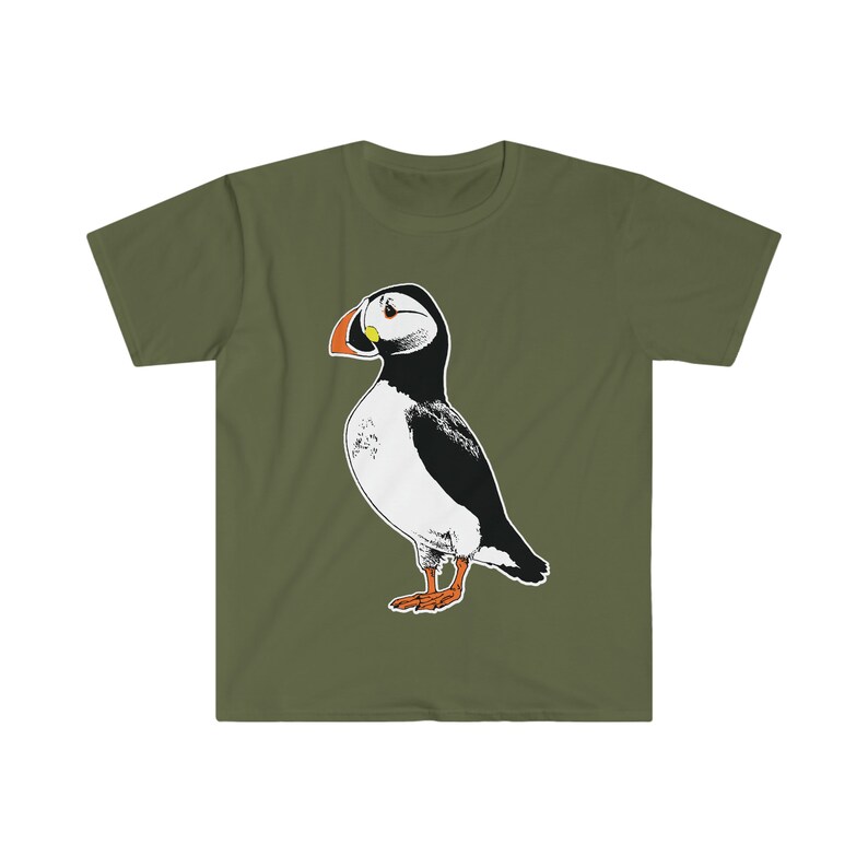 PUFFIN Design, Fun Puffin Art - Etsy