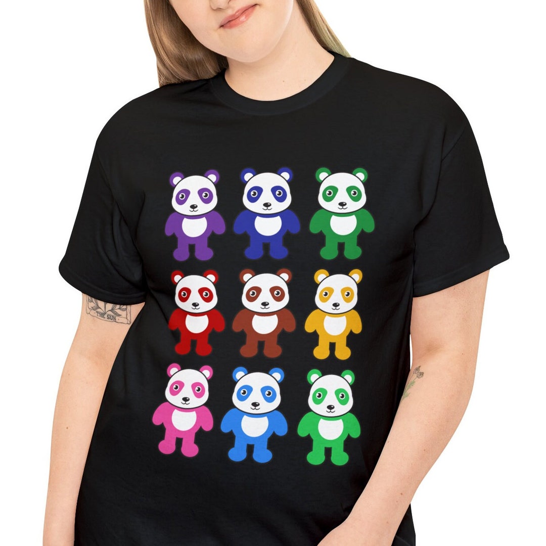 Winner of Carnival Panda Design, All the Different Panda Colors! Unisex ...