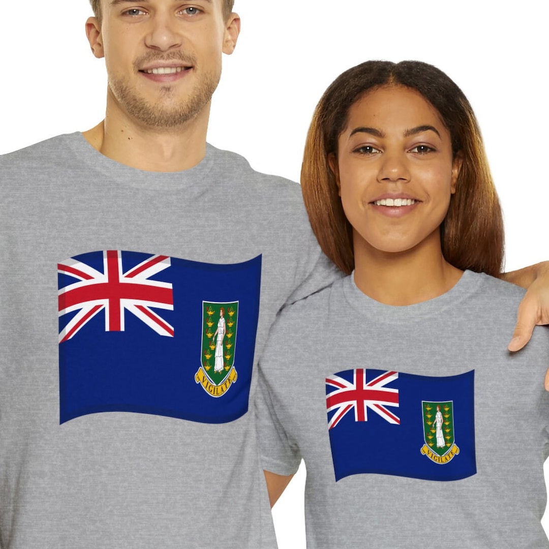 British Virgin Island Flag British VI Going to Honeymoon on - Etsy