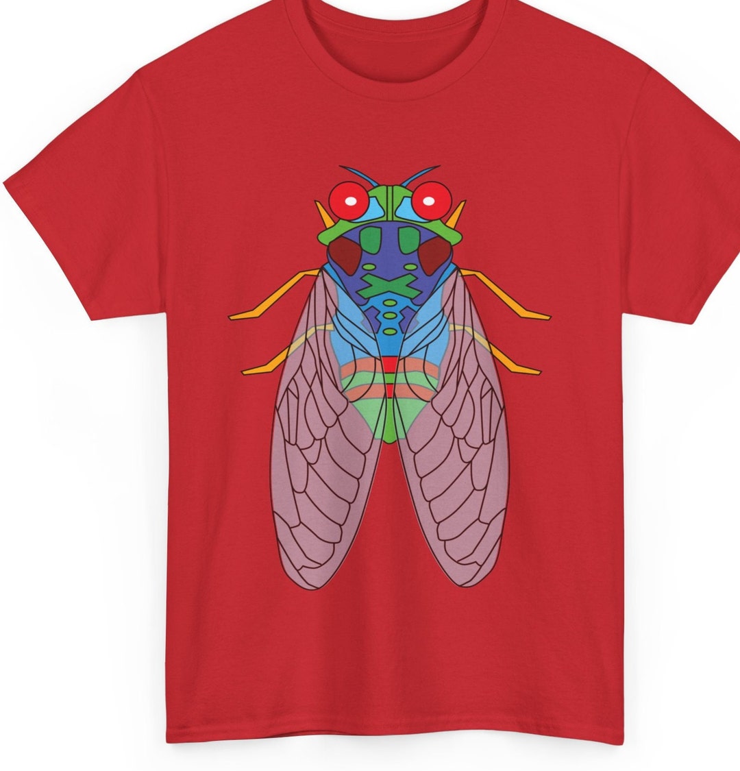 BIG BIG CICADA Fun Design to Celebrate Our Summer Guests - Etsy