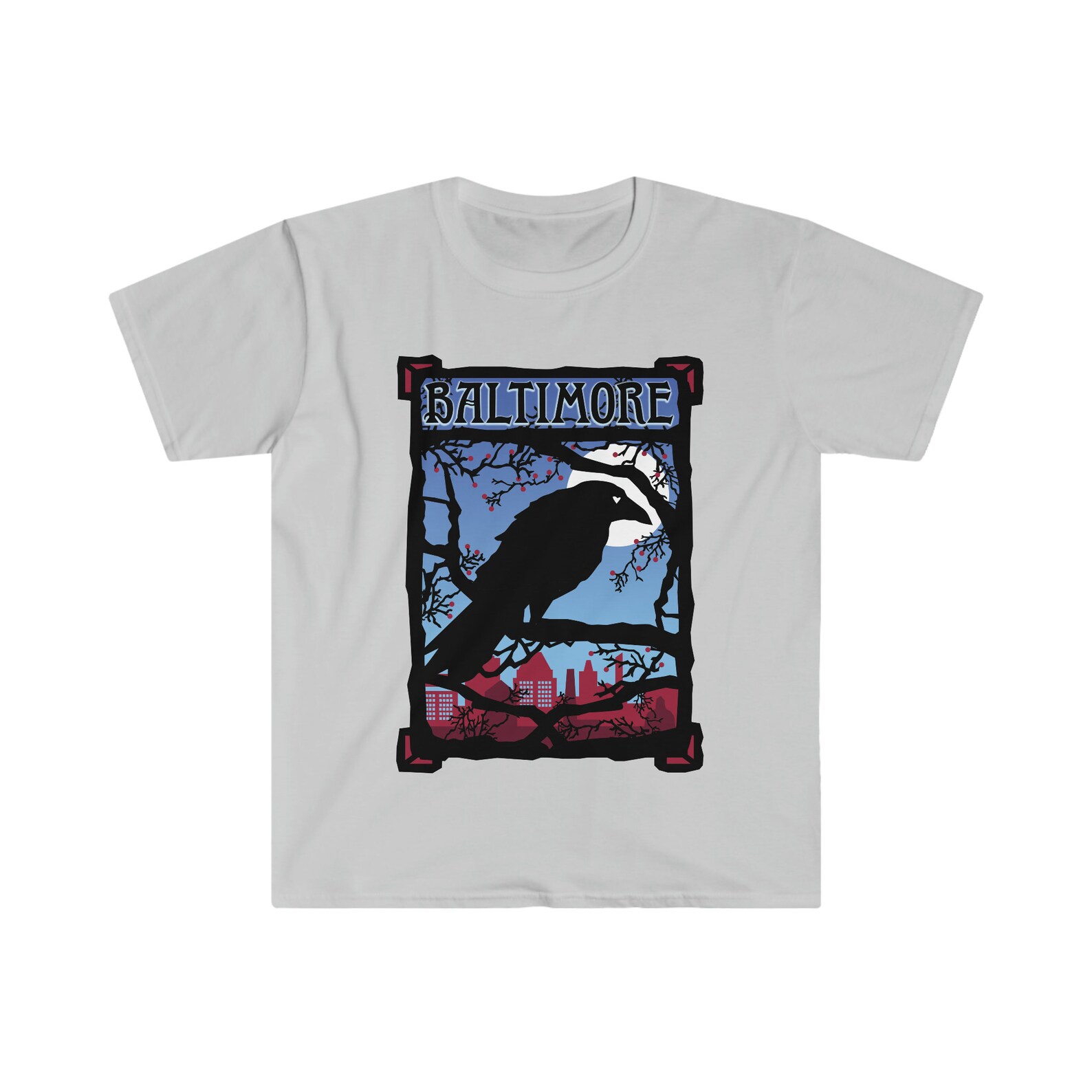 BALTIMORE RAVEN Design, Original Design Inspired by Mid Century Modern ...