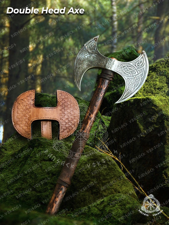Medieval Double Sided Axe