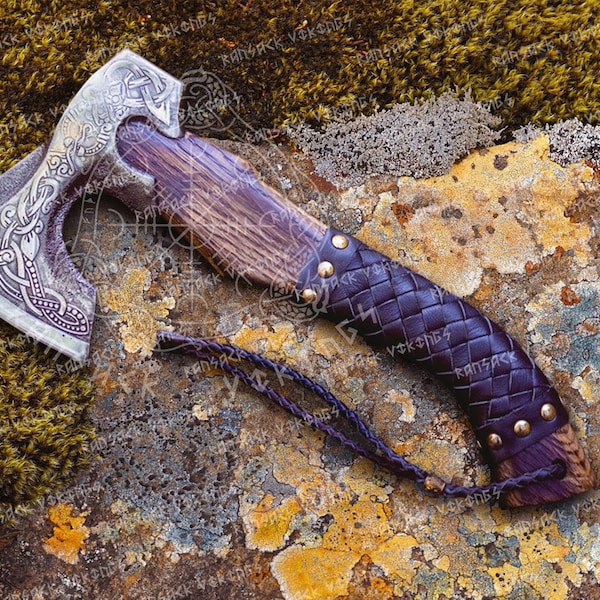 Hand Forged Hatchet - Etsy