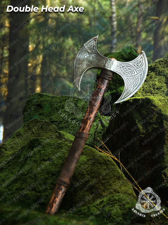 Medieval Battle Axe Drawing