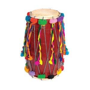 Punjab Bhangra Dhol Drum Indian Musical Instrument 45cm - Etsy