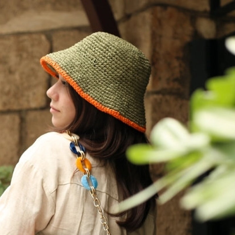 Raffia Sun Hat - Etsy