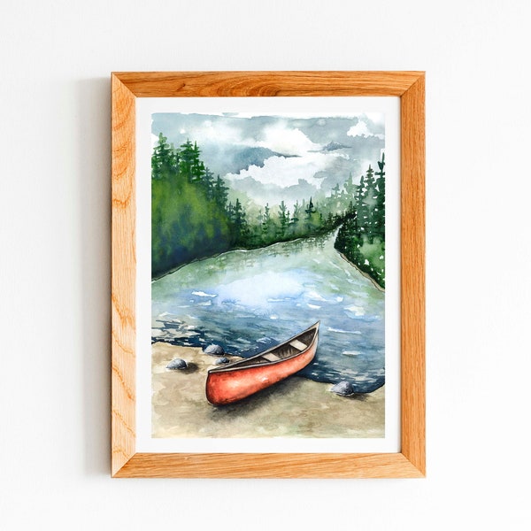 Canoe Art - Etsy