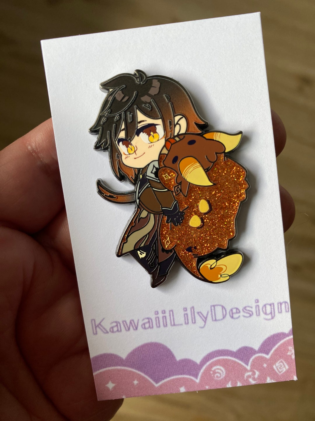 Genshin B Grade Chibi Pins - Etsy