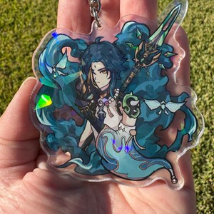 Genshin Impact ANEMO Keychains Kazuha-xiao-venti-heizou-anemo - Etsy