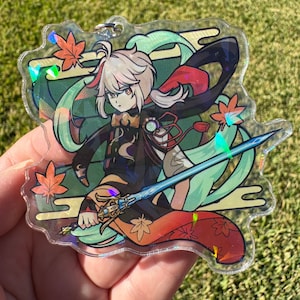 Genshin Impact ANEMO Keychains Kazuha-xiao-venti-heizou-anemo - Etsy