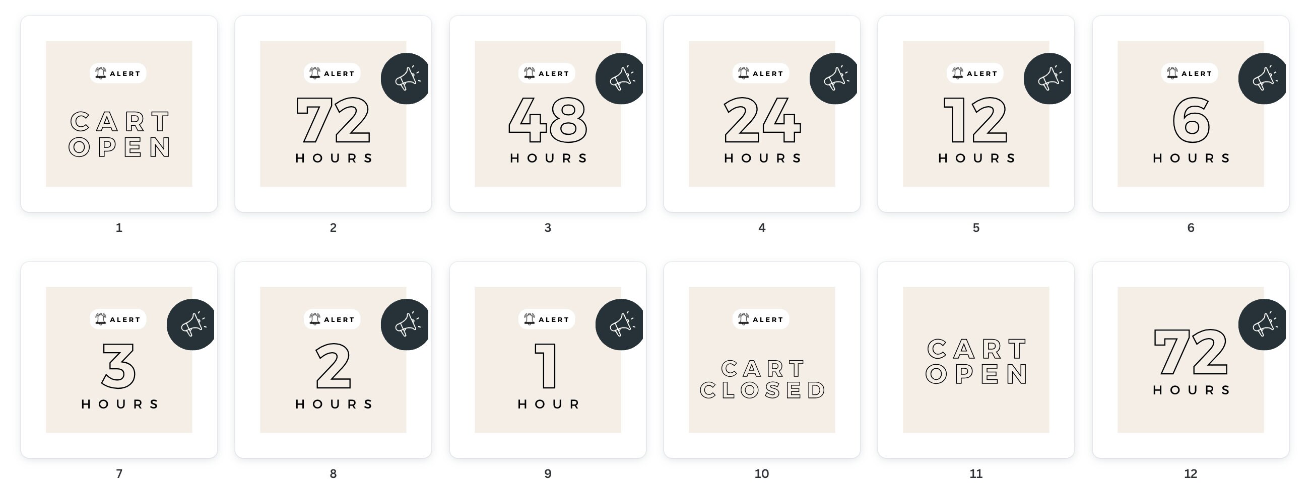 Countdown Graphics Template | Canva Template | Countdown Templates for ...