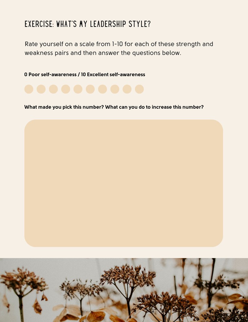 Leadership Mindset Workbook: 43-page Journal Prompts & Affirmations ...