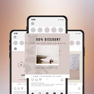 Product Marketing Instagram Templates: Editable Business Posts (canva ...