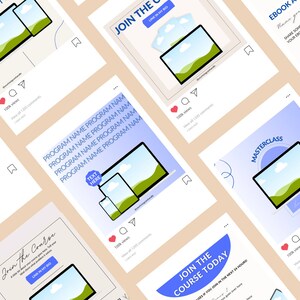 Digital Product Canva Templates | Canva Product Posts | Business ...