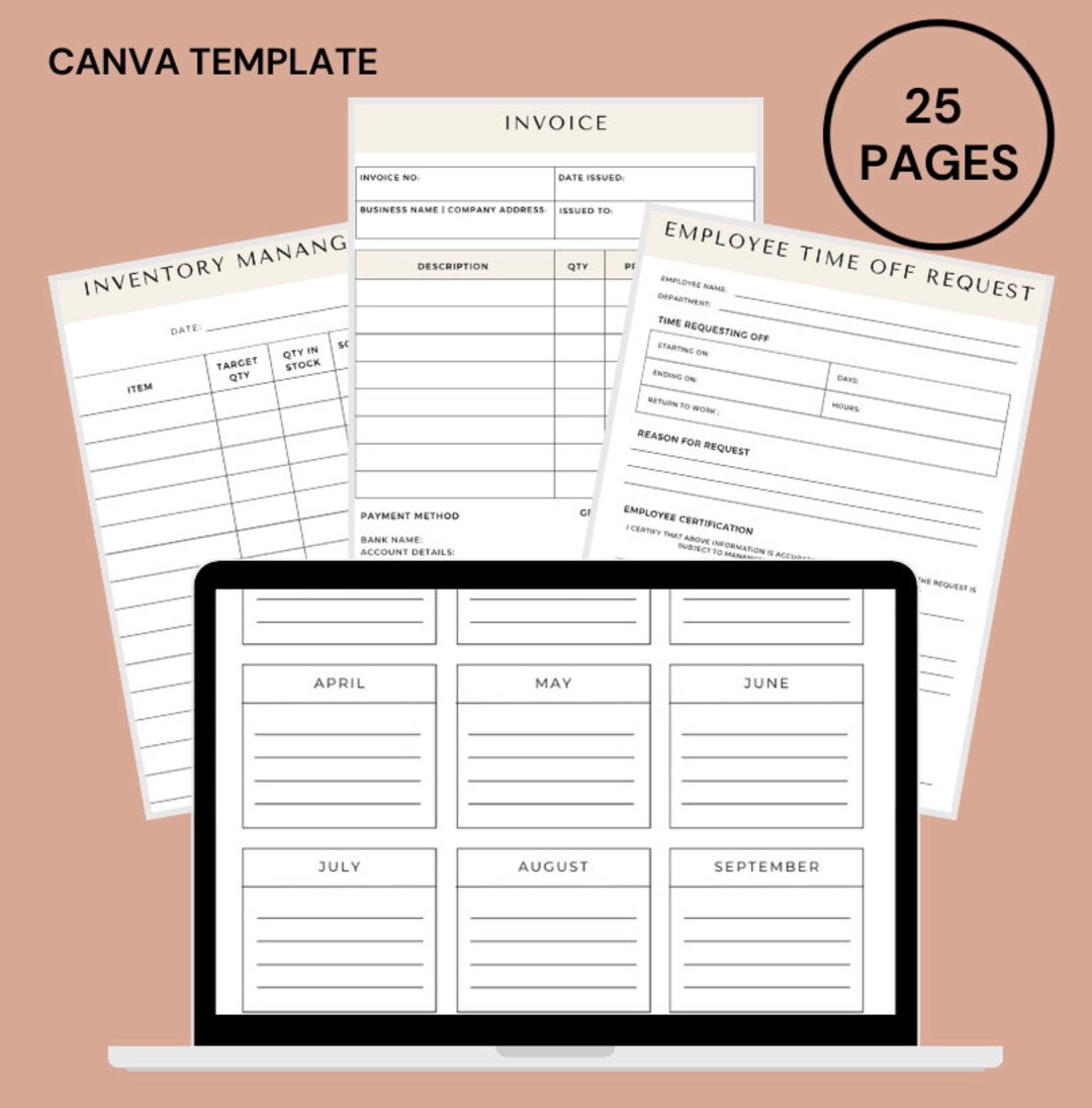Business Forms | Business Forms Bundle | Business Forms Printable ...