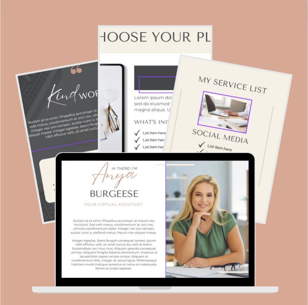 Virtual Assistant Website Template | Virtual Assistant Website ...