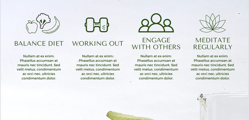 Health Coach Website Canva Template: Customizable Landing Page (digital ...