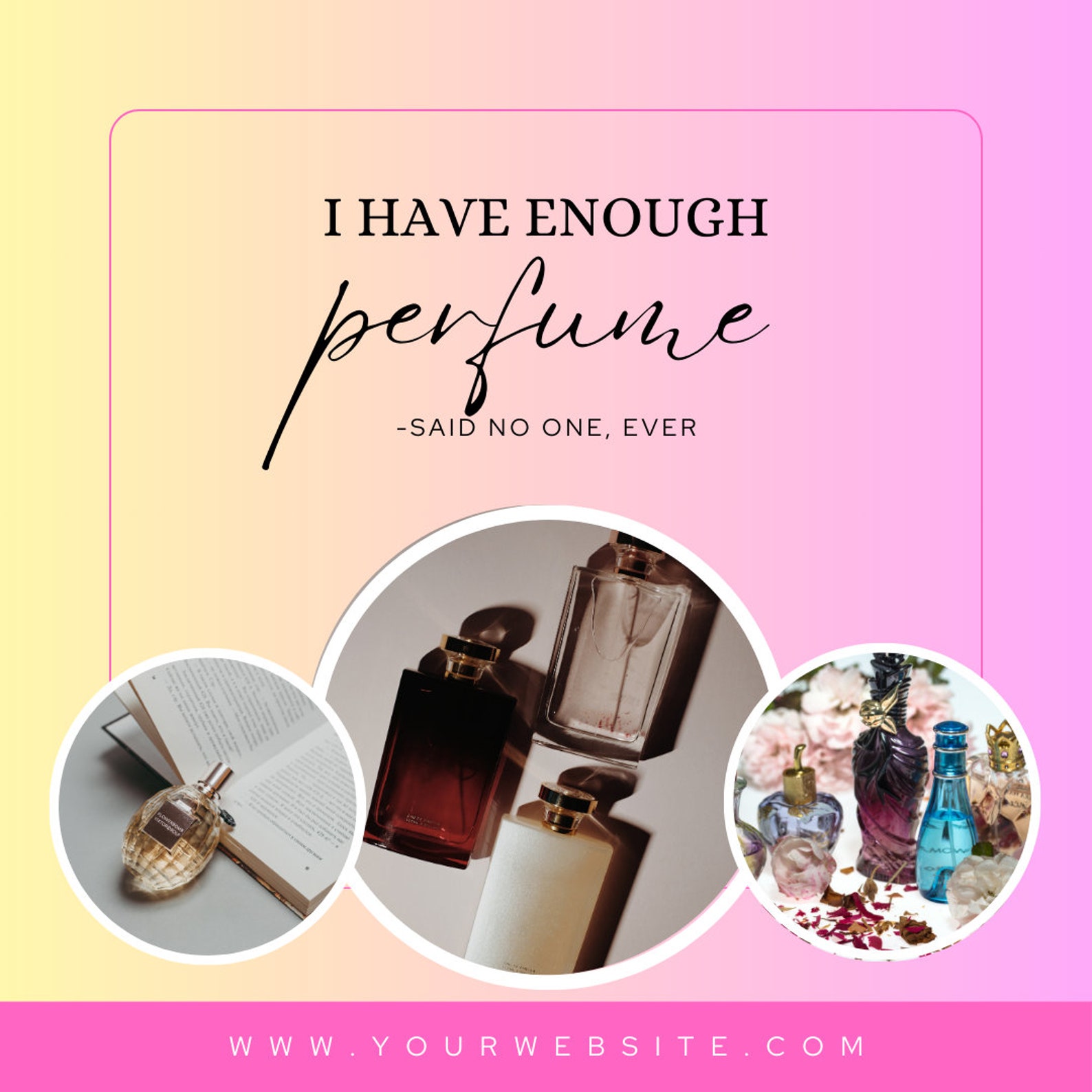 Perfume Social Media Posts: 50 Canva Marketing Templates - Etsy