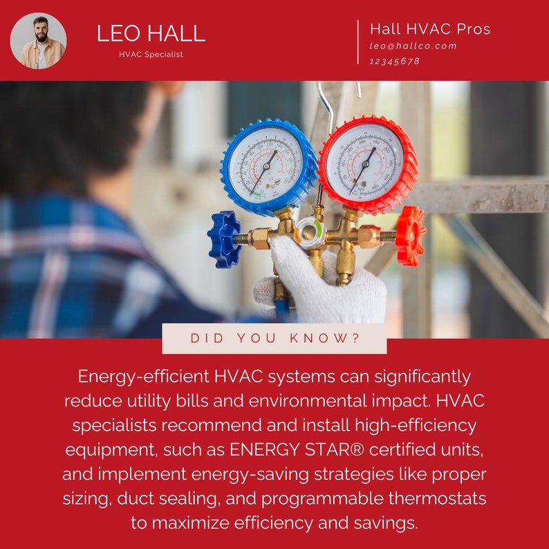 HVAC Social Media Posts: 85 Canva Templates (digital Download) - Etsy