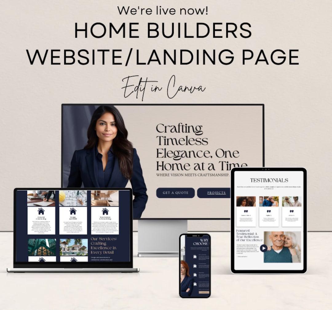 Home Builder Website - New Construction - Realtor Marketing - Luxury ...