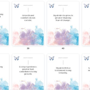 Growth Mindset Affirmation | Growth Mindset Affirmations Printable ...