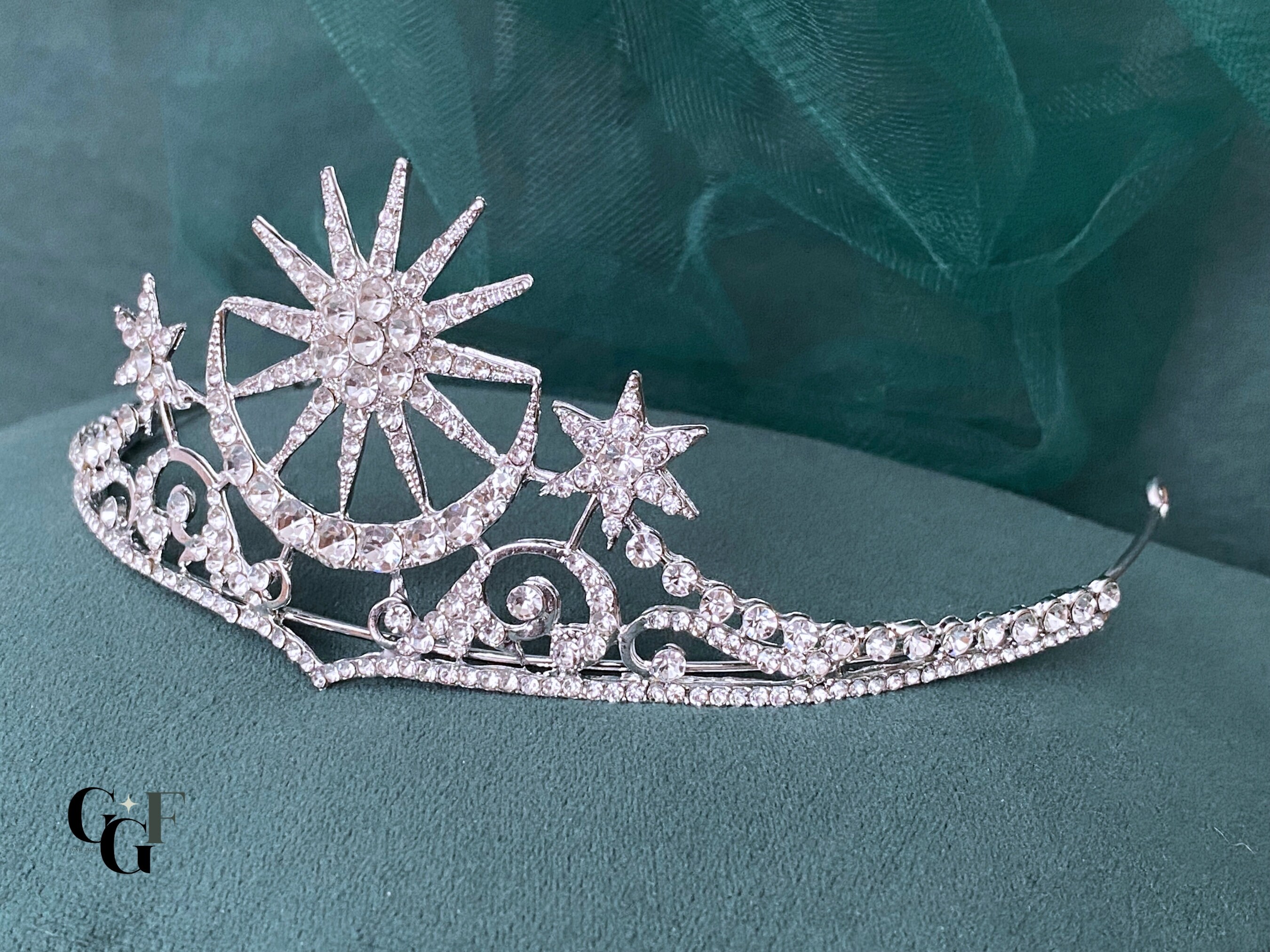 ACOTAR Crown Crescent Tiara Feyre Moon and Star Tiara - Etsy Canada
