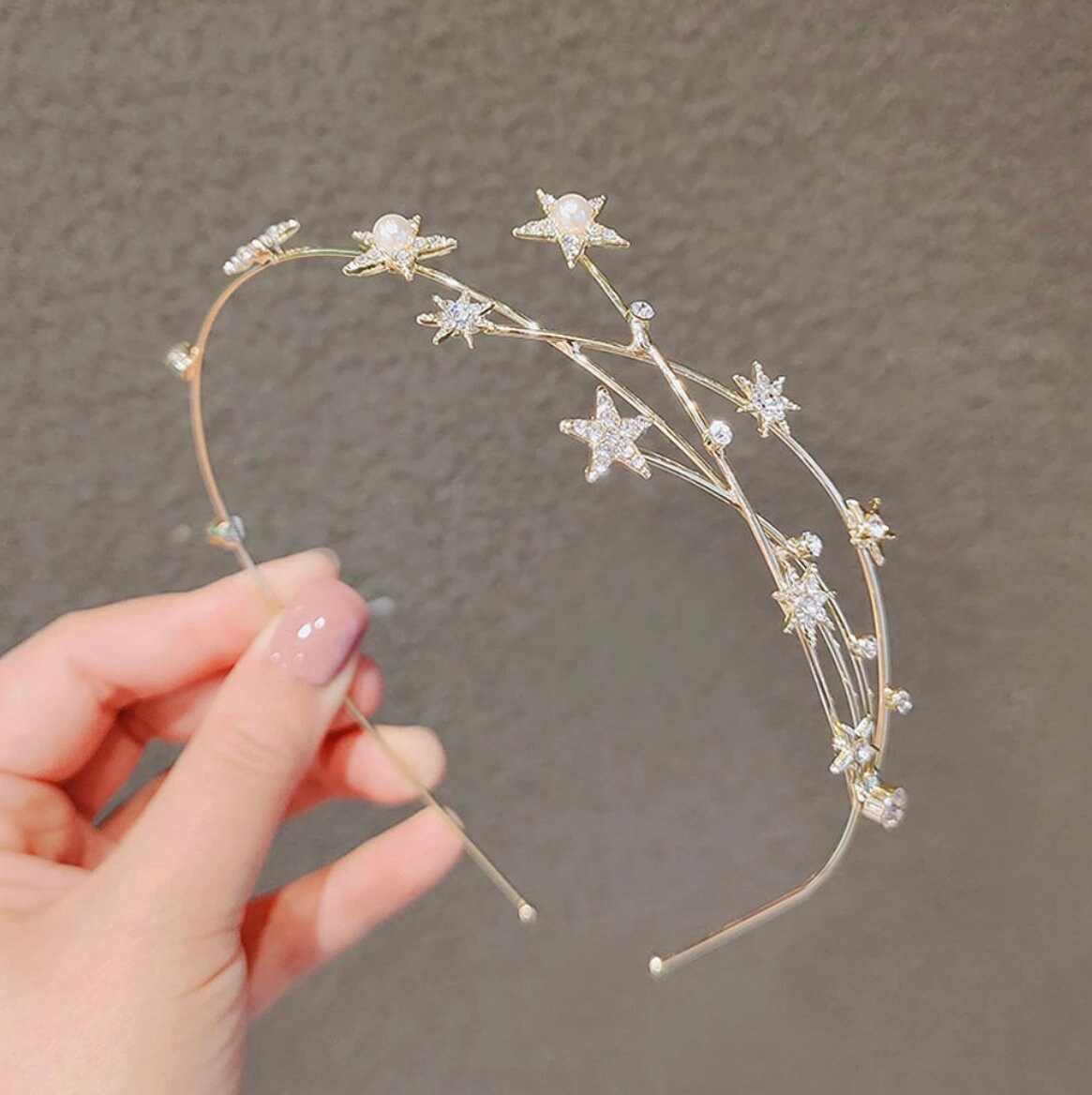 Stars Headband Star Headband Star Tiara Stars Hair Jewelry - Etsy