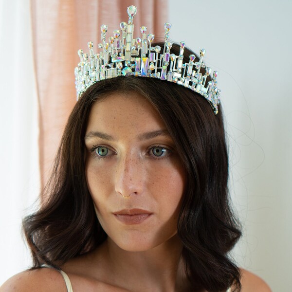 Rhinestone Tiaras - Etsy