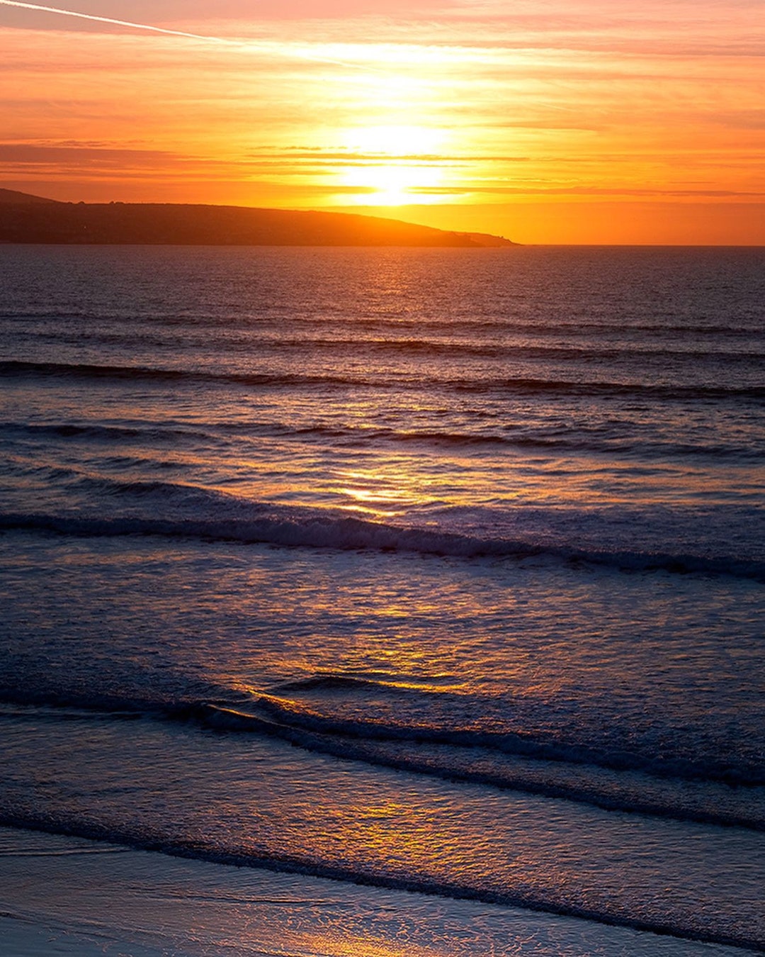 Sunset in Cornwall cornish Photo Print - Etsy