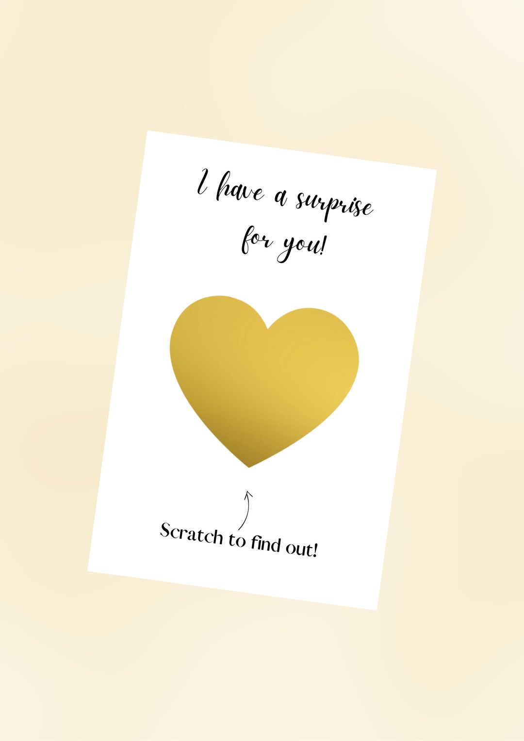 Surprise Surprise Christmas Surprise Reveal Card Holiday - Etsy