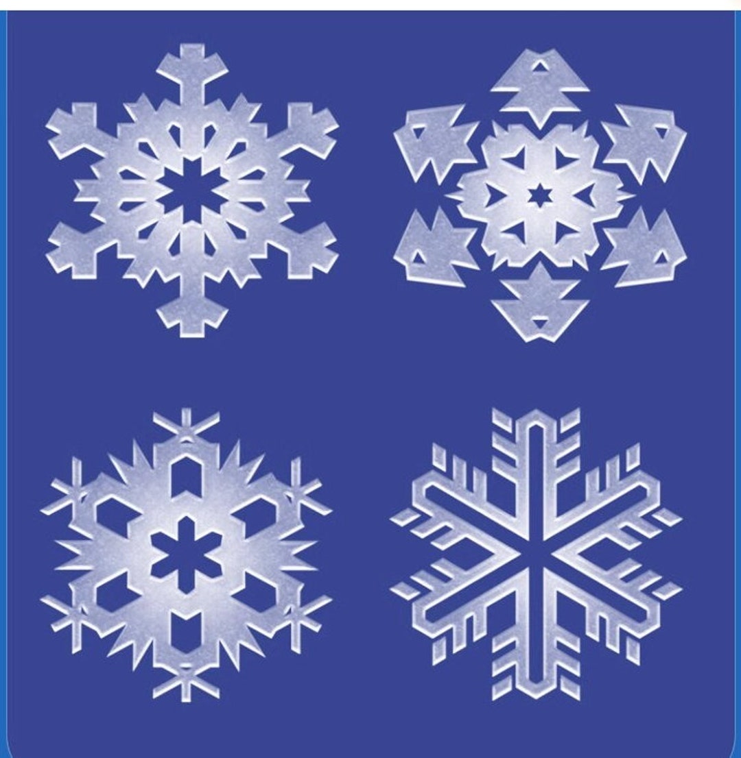 20 Snowflakes Brushes Photoshop Procreate Snow Flake Brushes for ...