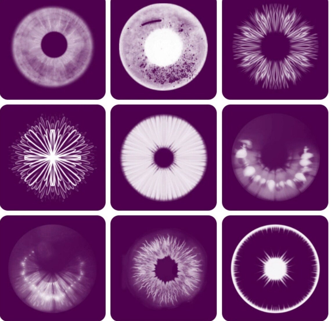 72 Eye Iris Photoshop Procreate Brushes Iris Photoshop Stamps Eye Catch ...