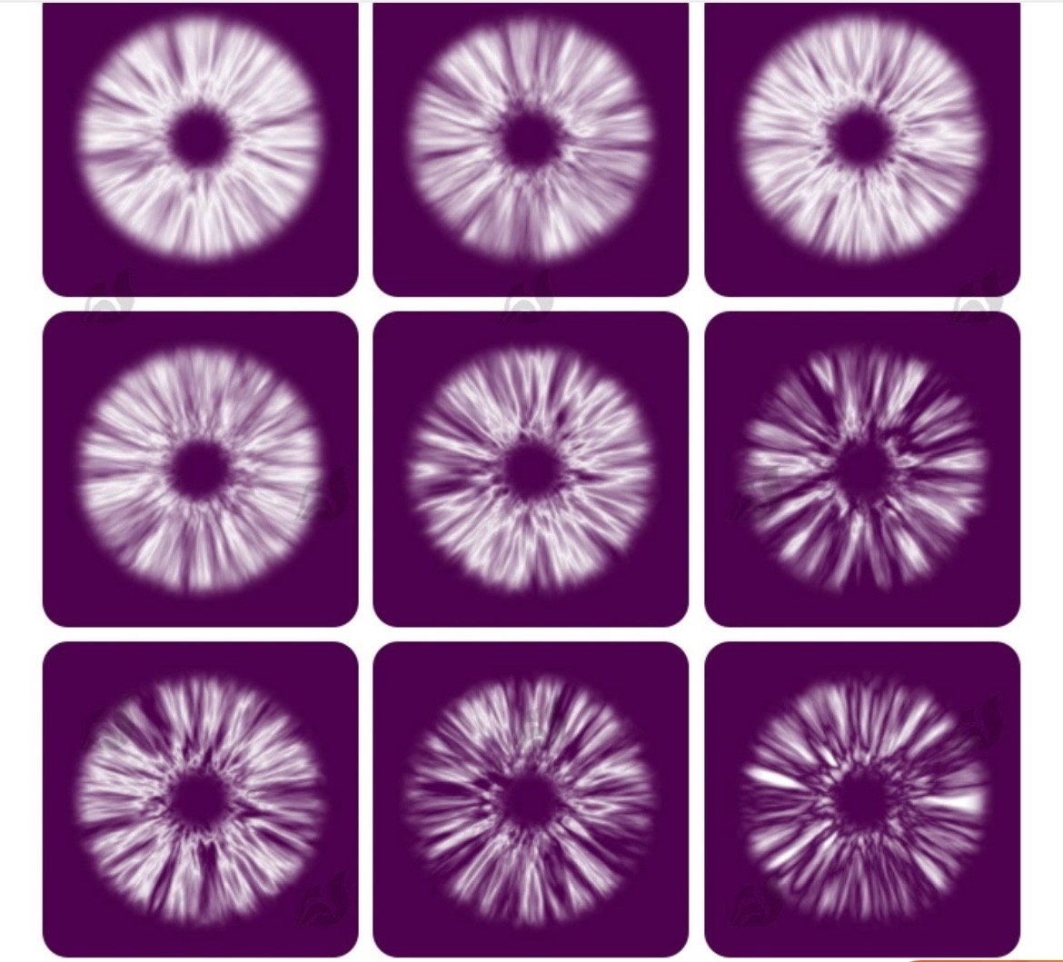 72 Eye Iris Photoshop Procreate Brushes Iris Photoshop Stamps Eye Catch Light Reflection - Etsy