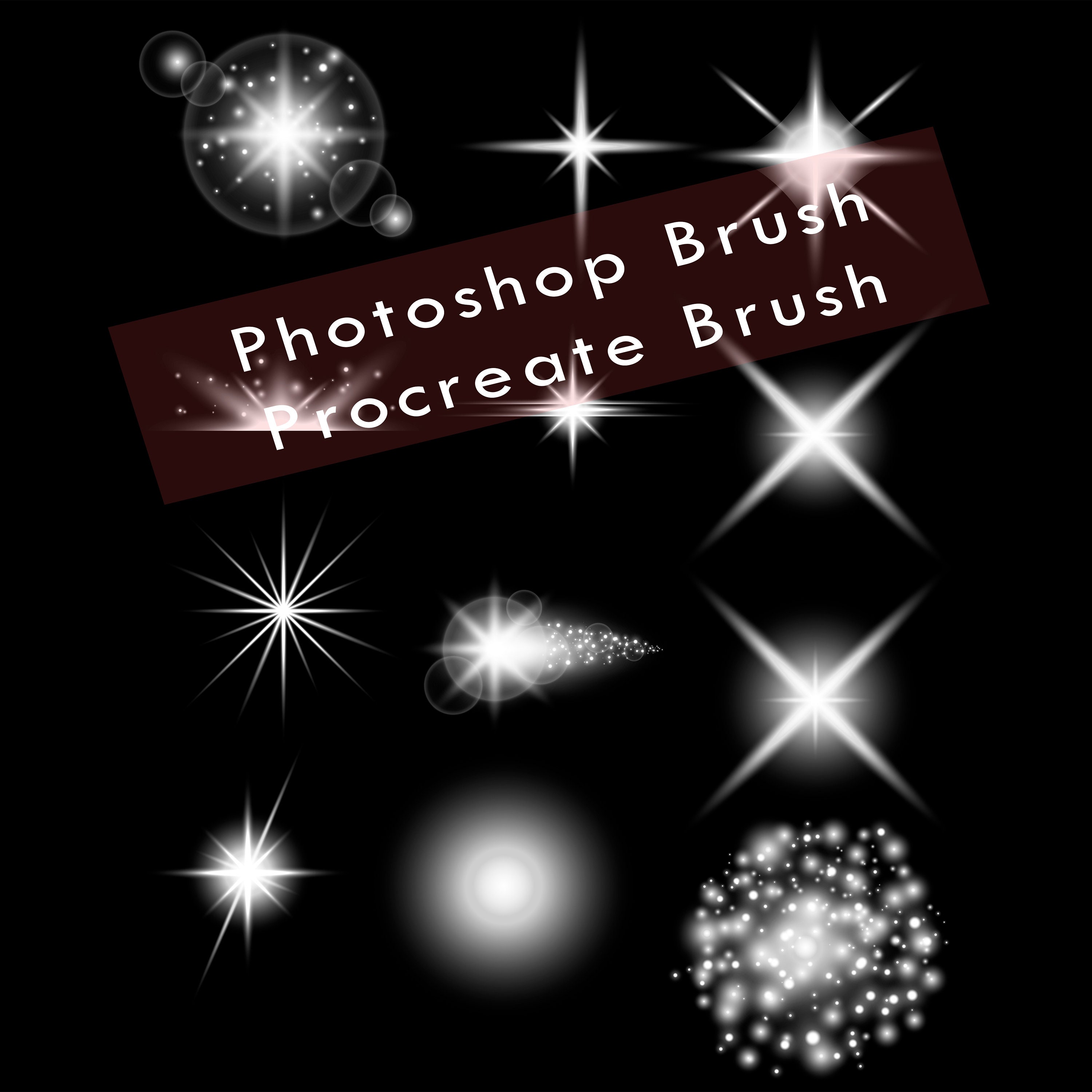 49 Photoshop Procreate Stadium Light Brushes Stage Lights Brush Flood ...