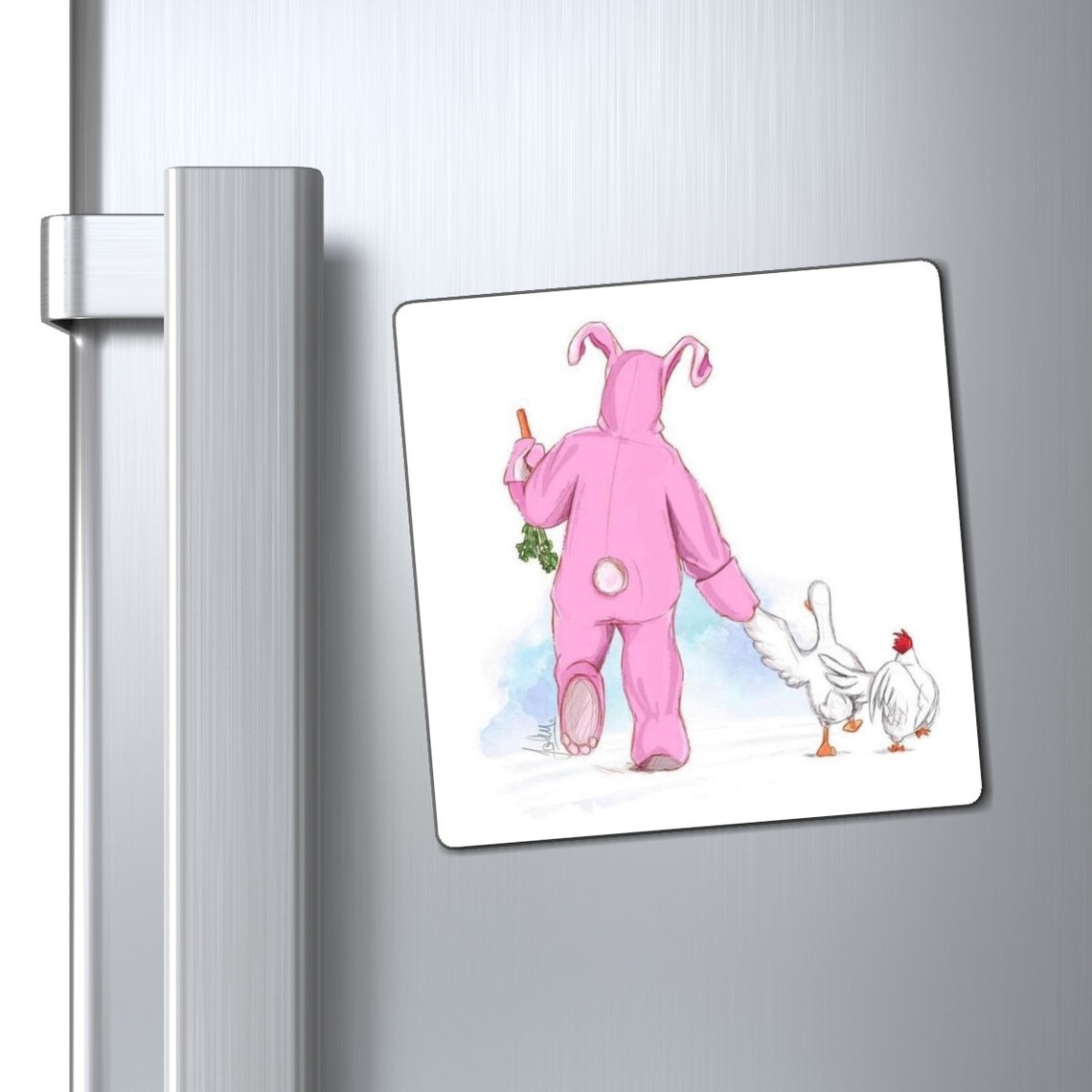 Friends Fan Art Magnets Chandler Bing Matthew Perry Walks Away With ...