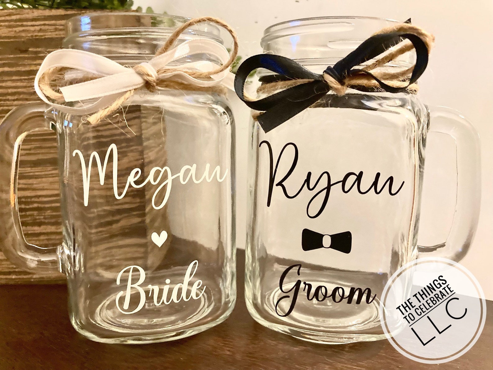 Bridal Party Jars | Bridesmaid Jars | Maid of Honor Jars | Bridal Party ...