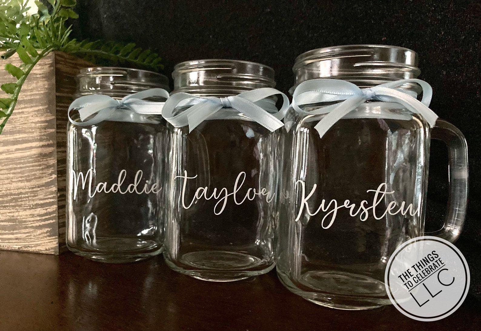 Bridal Party Jars | Bridesmaid Jars | Maid of Honor Jars | Bridal Party ...