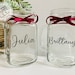 Bridal Party Jars Bridesmaid Jars Maid of Honor Jars - Etsy