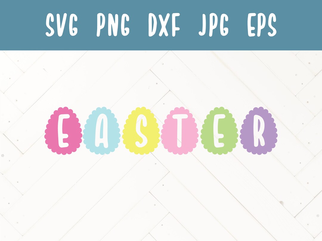 Easter Svg File, Easter Egg Svg, Easter Png, Easter Design, Easter ...