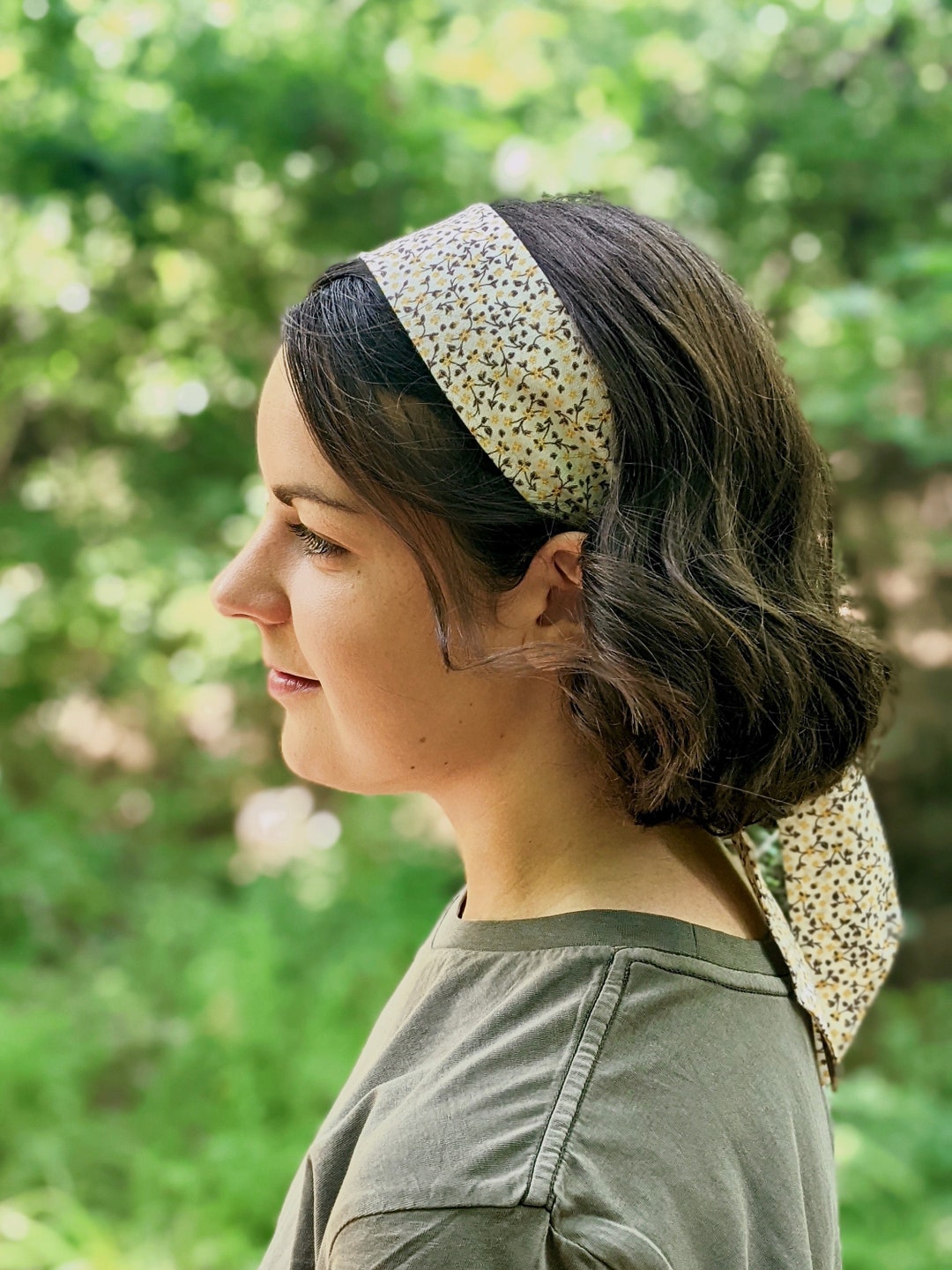 Hair Scarf Headband Long Tail Scarf Skinny Bandana Hair - Etsy