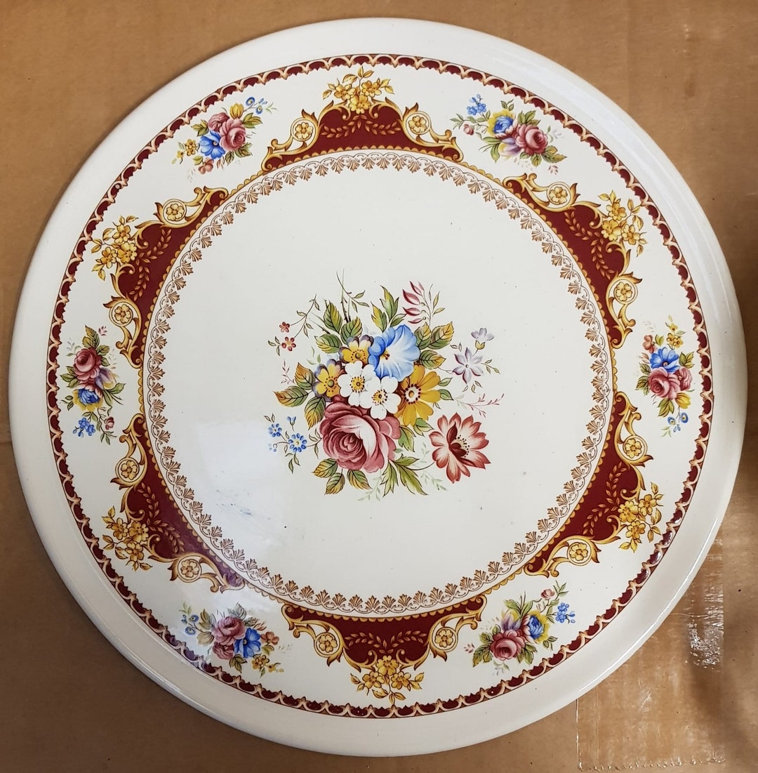 Vintage Myott Meakin Plate, Marlborough, England, Cottage Style ...