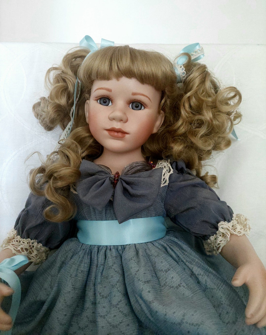 Beautiful Large 58cm Patar Zasan Sitting Doll Called Mau. Lovely ...