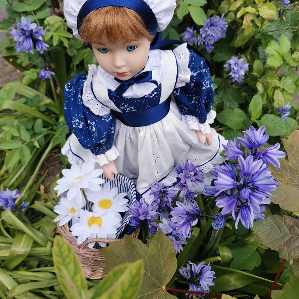 Porcelain Maid Doll - Etsy