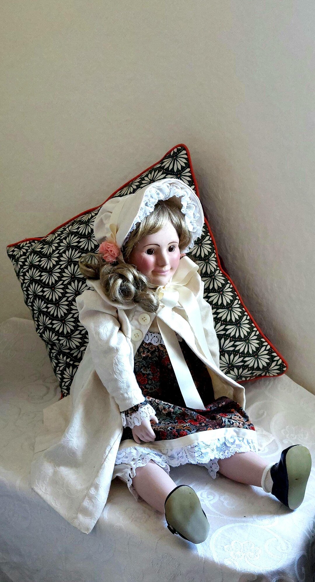 Very Rare Large 60cm Made in England Doll From the Famous Alresford ...